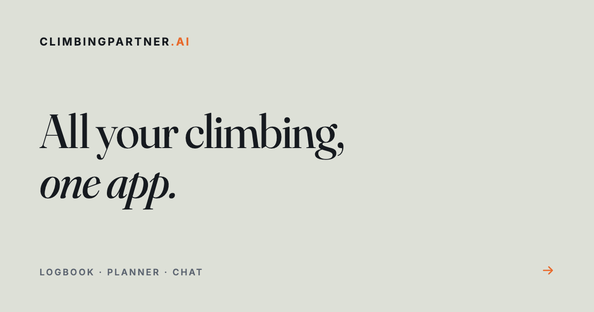 ClimbingPartner.ai - Your AI Climbing Partner